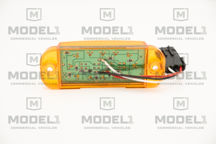 Amber LED Side Marker Light | PN MCL48ABSC | Model 1 Bus Parts