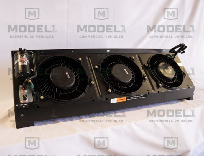 Condenser 3-Fan Black Screen TransAir | PN 301795-04 | Model 1 Bus Parts