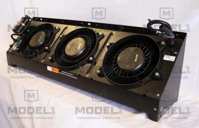 Condenser 3-Fan Black Screen TransAir | PN 301795-04 | Model 1 Bus Parts